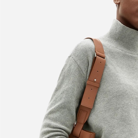 Everlane | Bags | Everlane The Italian Leather Studio Bag Cognac New ...